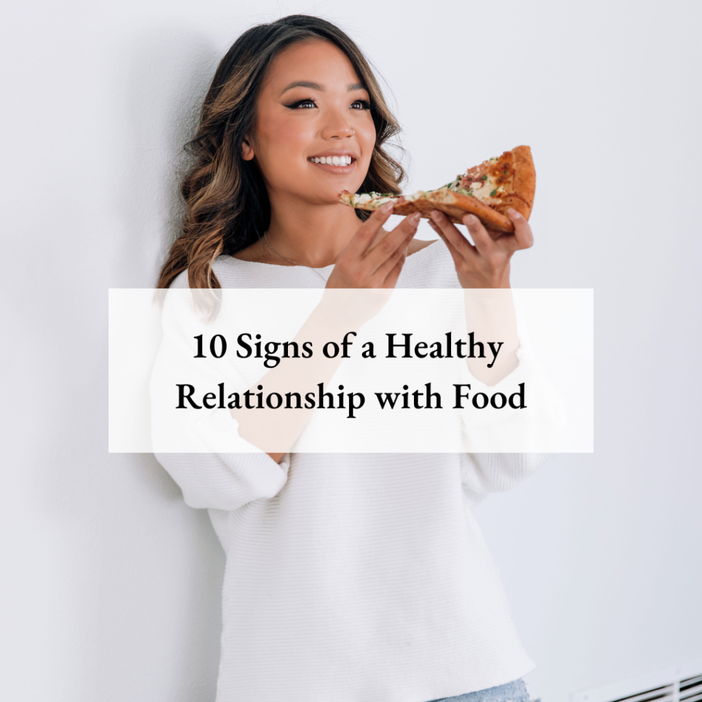 10 Signs of Healthy Relationship With Food | SoheeFit Blog