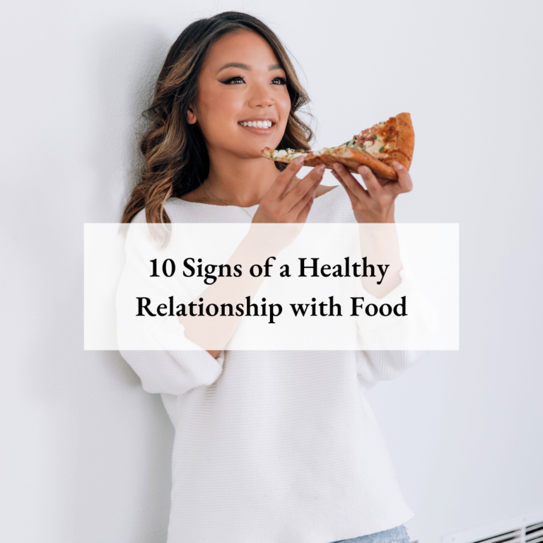 10 Signs of Healthy Relationship With Food | SoheeFit Blog
